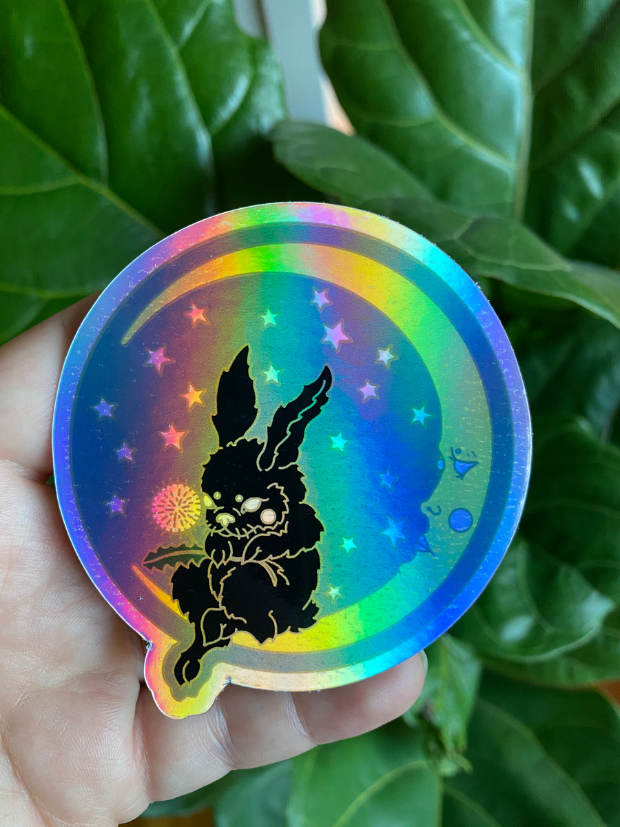 Rabbit sticker set – Dandelion Thief